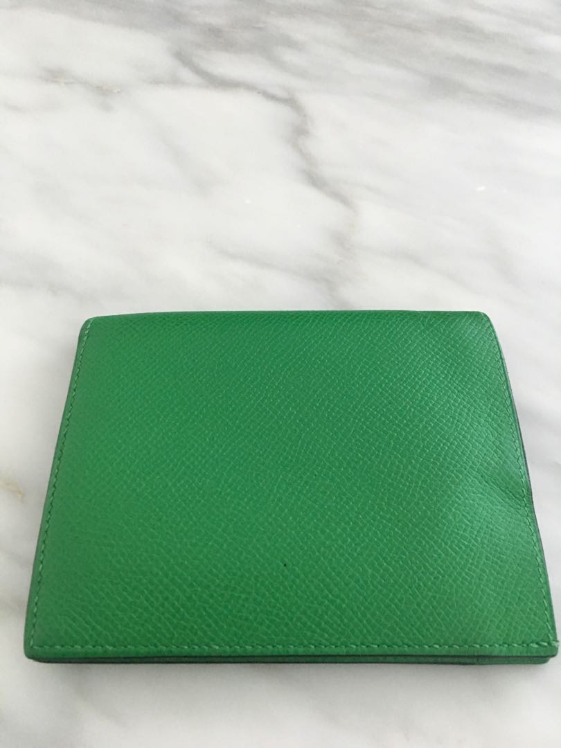 Hermes Verde (Green) Wallet, Luxury, Bags & Wallets on Carousell