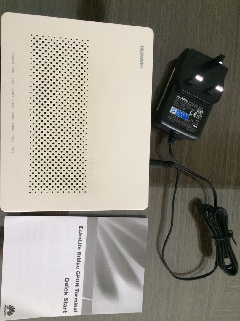 Huawei Fiber Modem, Computers & Tech, Parts & Accessories, Networking ...