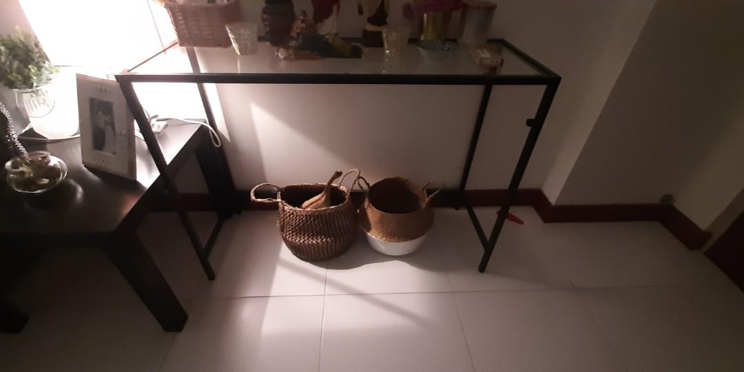 Ikea console table, Furniture & Home Living, Furniture, Tables & Sets ...