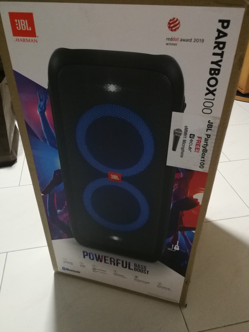 JBL PARTYBOX 100, Audio, Soundbars, Speakers & Amplifiers on Carousell