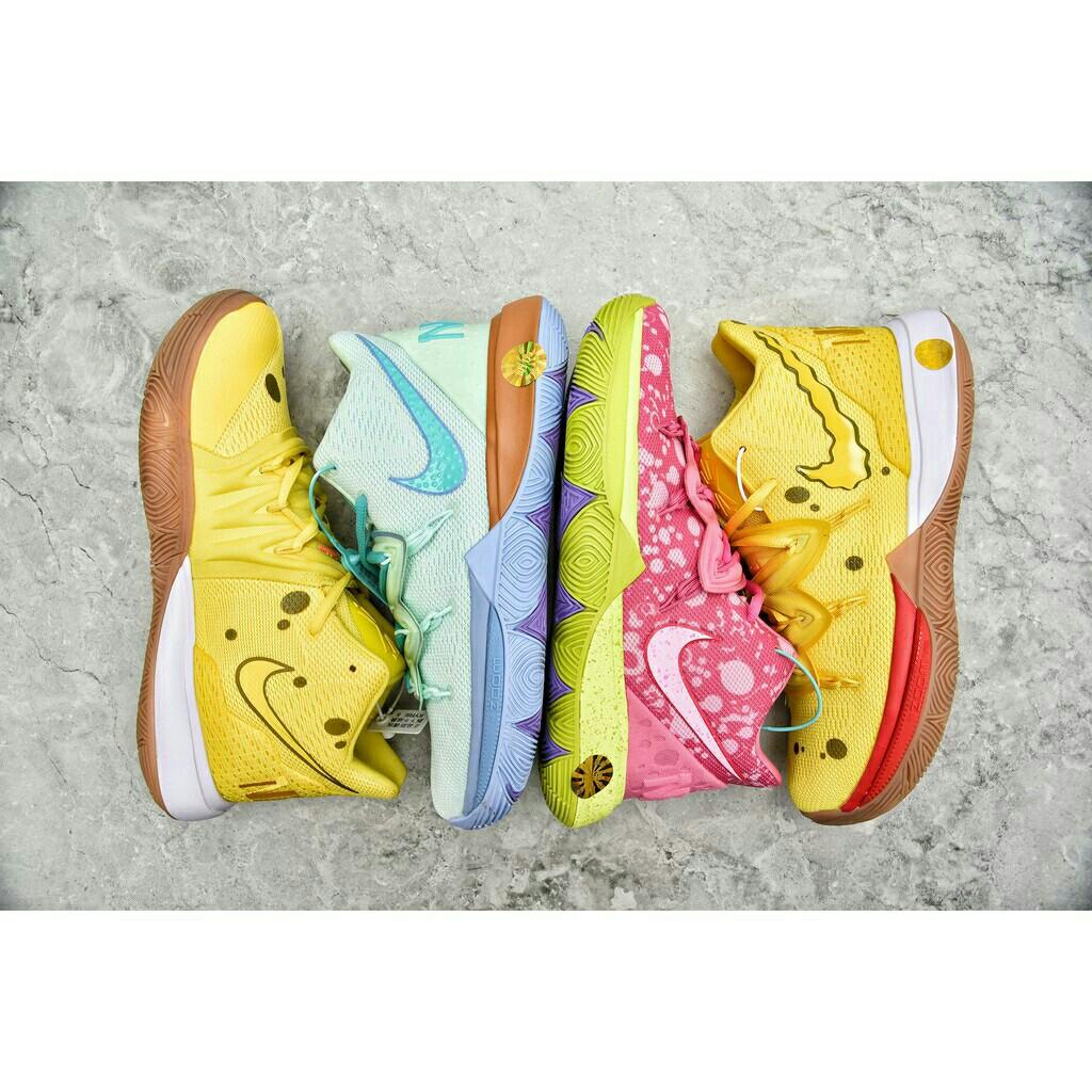 KYRIE 5 SPONGEBOB COLLECTION, Men's Fashion, Activewear on Carousell