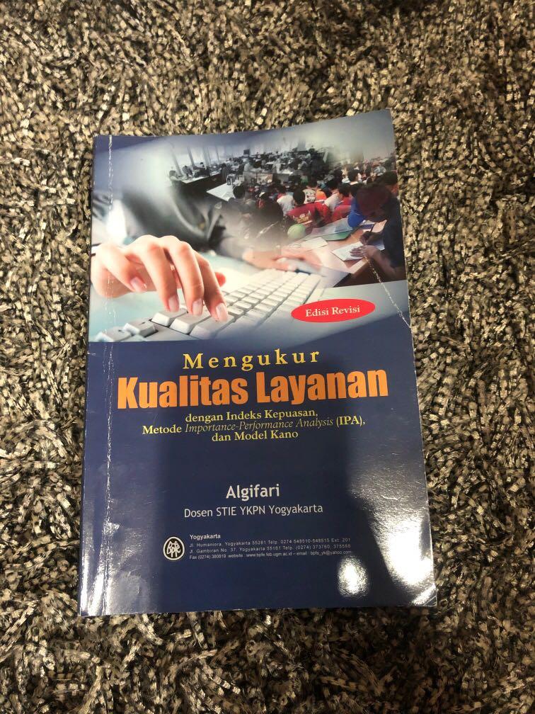 Mengukur Kualitas Layanan Algifari, Buku & Alat Tulis, Buku di Carousell