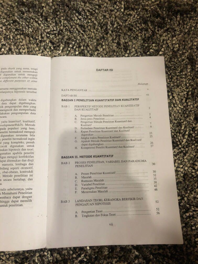 Metode Penelitian prof Sugiyono 2016, Buku & Alat Tulis, Buku di Carousell