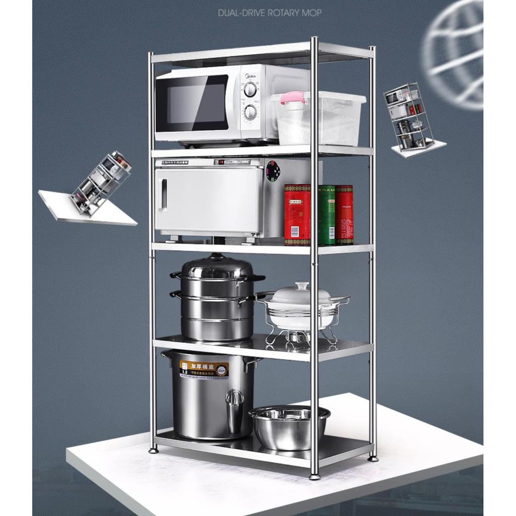 Microwave Oven Stainless Steel Rack/Kitchen Shelf Storage/Oven ...