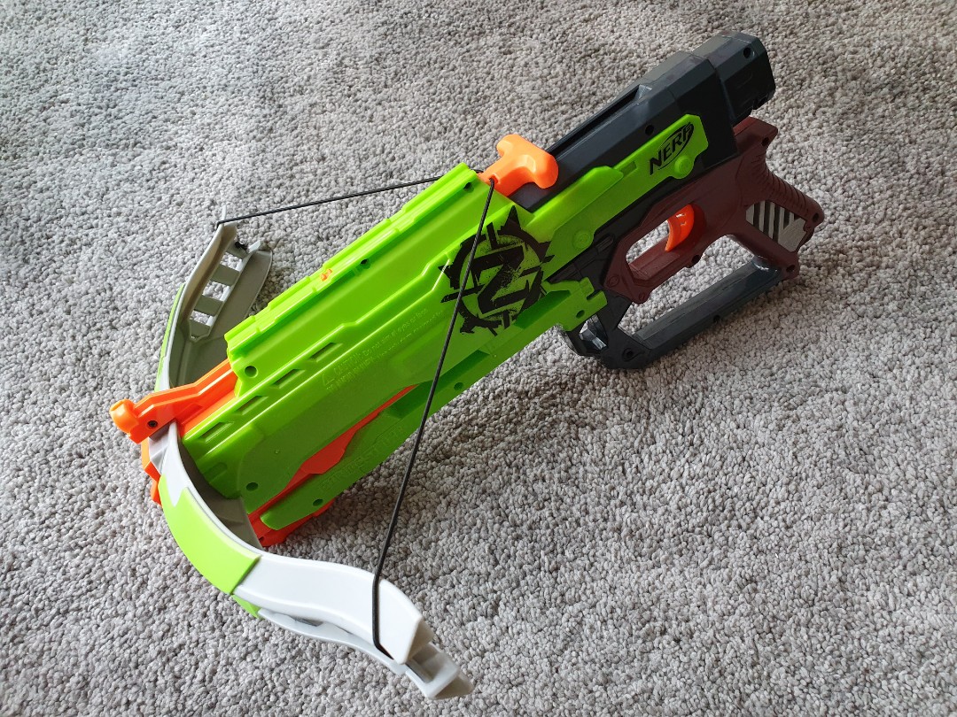 Nerf Zombie Strike Crossbow, Hobbies & Toys, Toys & Games on Carousell
