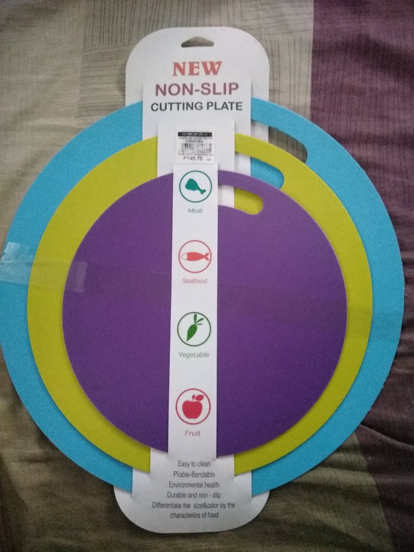 NON SLIP CUTTING PLATE, Furniture & Home Living, Kitchenware ...