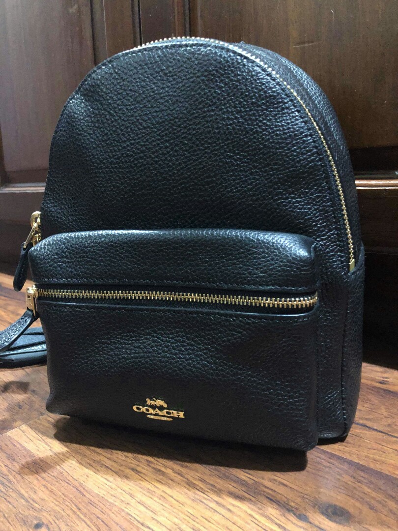Original Coach Mini Charlie Backpack, Women's Fashion, Bags & Wallets ...