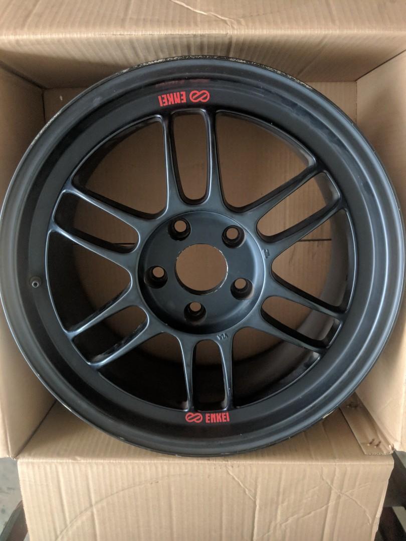 Original Enkei RPF1 x 17' Rims, Car Accessories, Tyres & Rims on Carousell