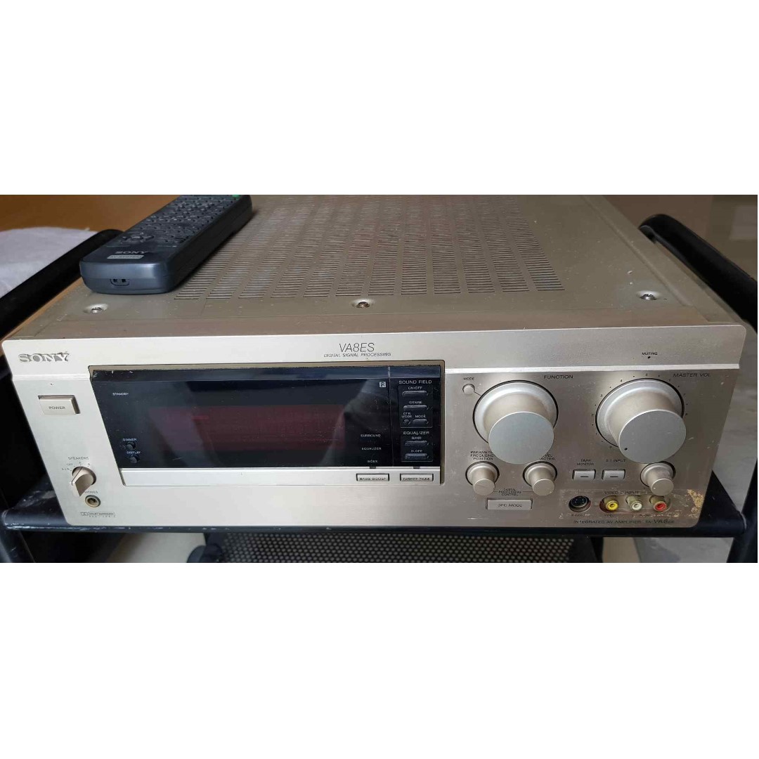Sony AV Amplifier VA-8ES with Remote, Audio, Other Audio Equipment on ...