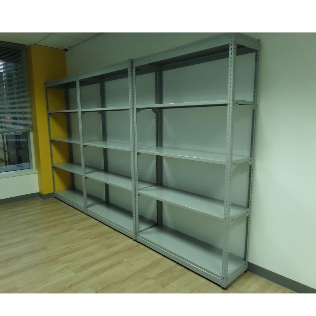 Steel rack boltless type high quality made in korea storage racking ...