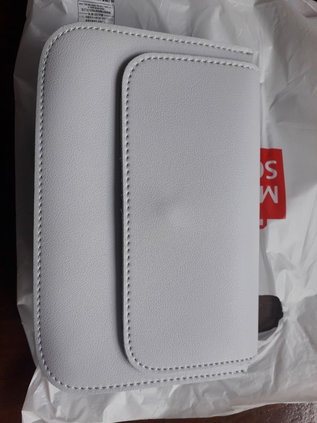 Tas Biru Muda Miniso, Fesyen Wanita, Tas & Dompet di Carousell