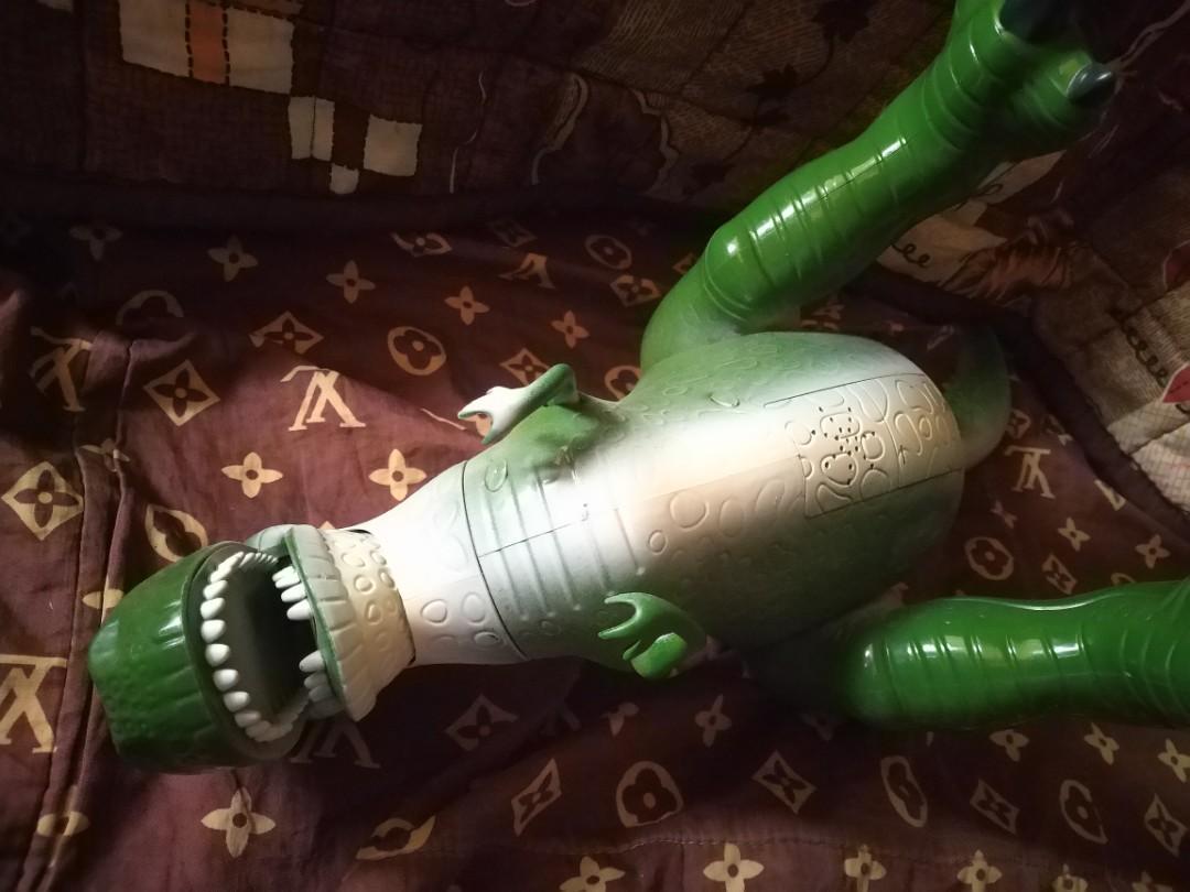 Toy Story Disney Store Rex Movie size talking toy, Hobbies & Toys, Toys ...