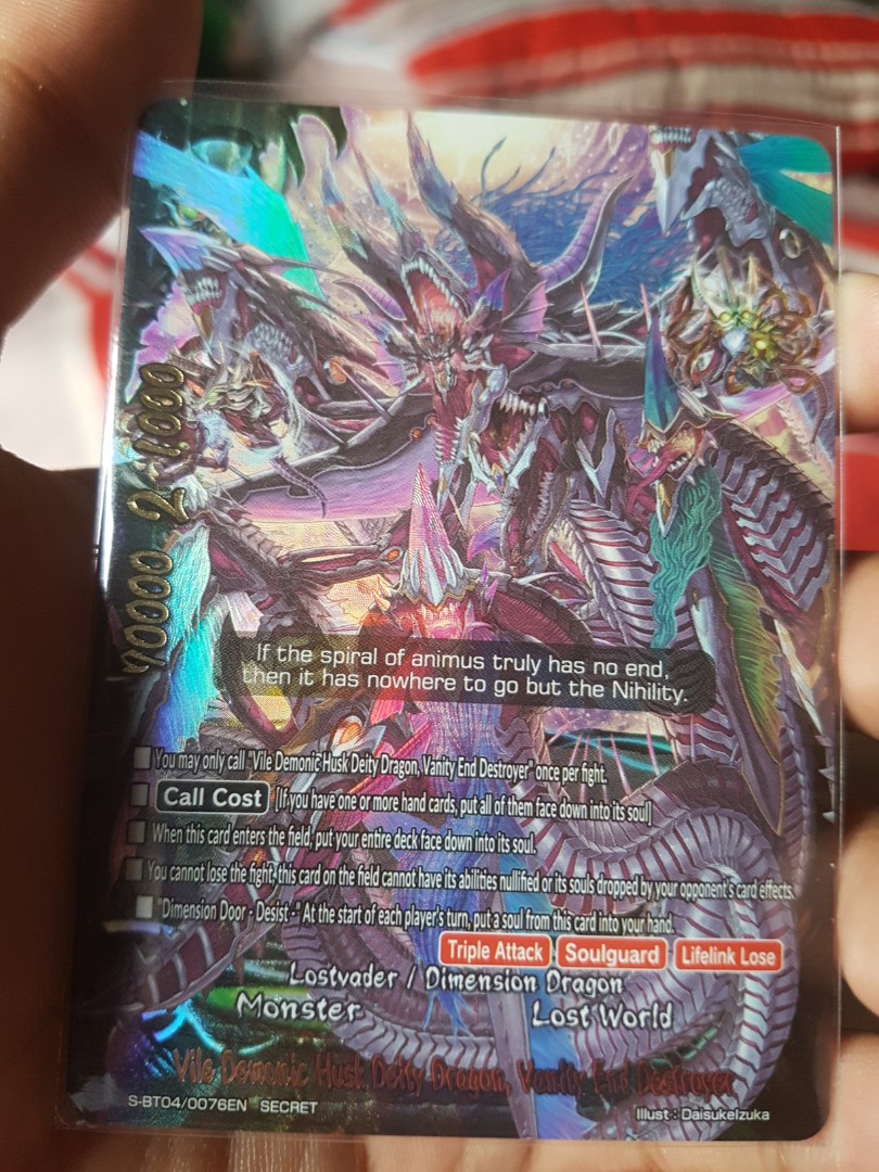 Vile Demonic Husk Deity Dragon, Vanity End Destroyer, Hobbies & Toys ...