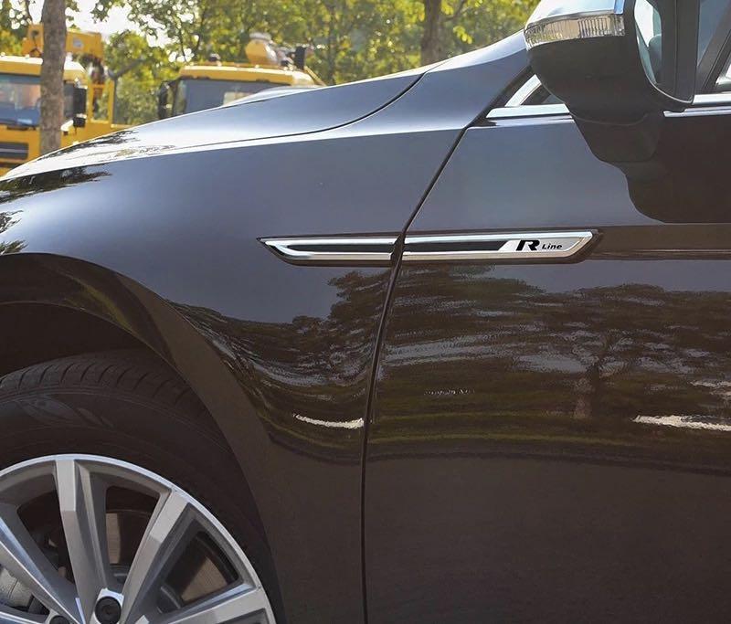 VW R Line Decal (Passat/Golf/Jetta/Tiguan/Touran), Car Accessories ...