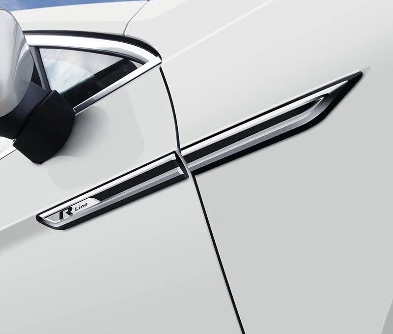 VW R Line Decal (Passat/Golf/Jetta/Tiguan/Touran), Car Accessories ...