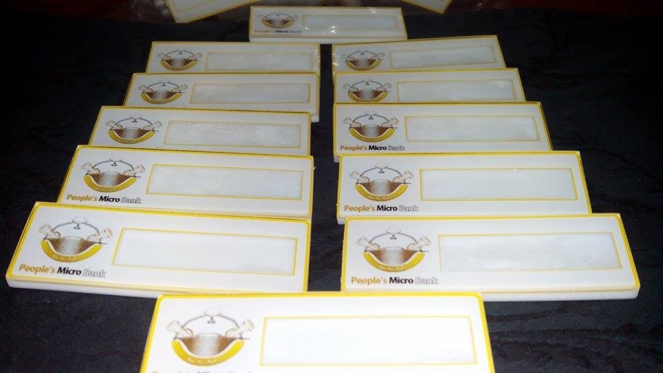 WE RUSH Nameplates Reusable name plate Brass magnetic nameplates ...