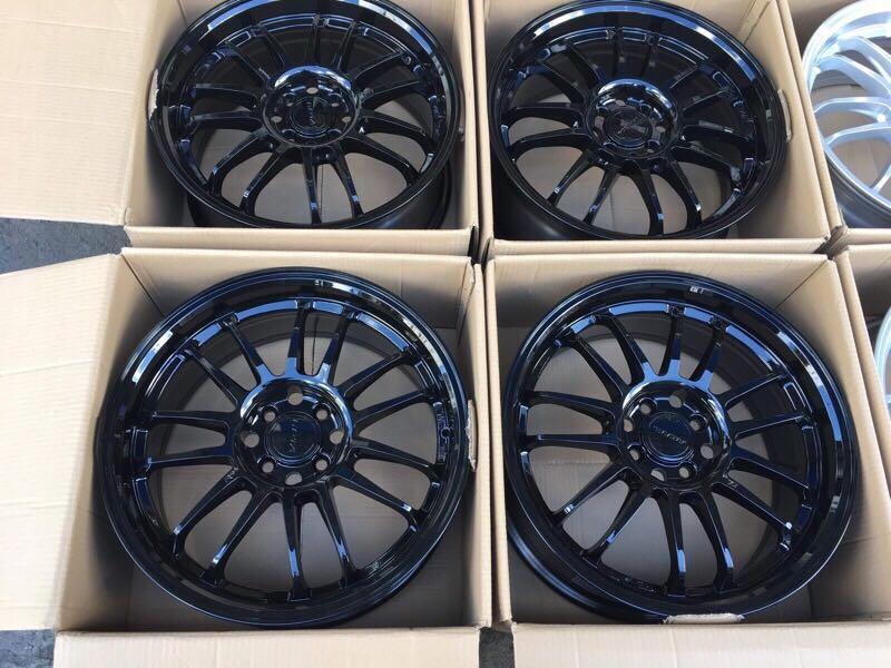 16" Rota Svn Yamaha Black Mags 4Holes pcd 100 Brandnew, Car Parts ...