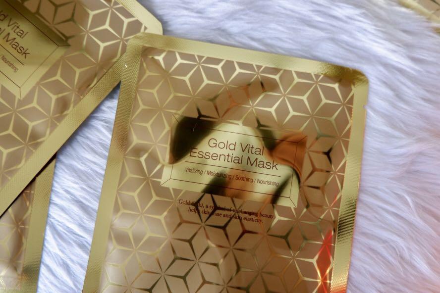 24k Gold Vital Essential Mask, Beauty & Personal Care, Face, Face Care ...