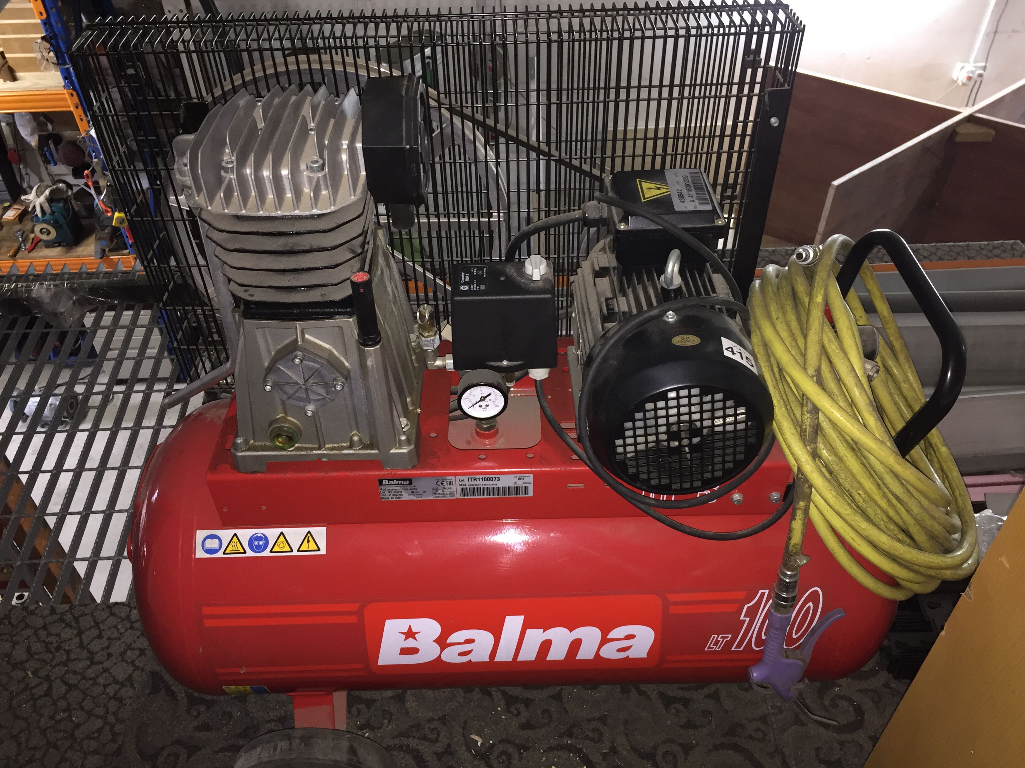 Air Compressor 3HP Balma (Italy), Everything Else on Carousell