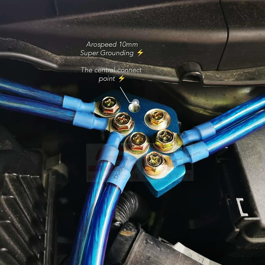 Arospeed 10mm Super Grounding Kit, Auto Accessories on Carousell
