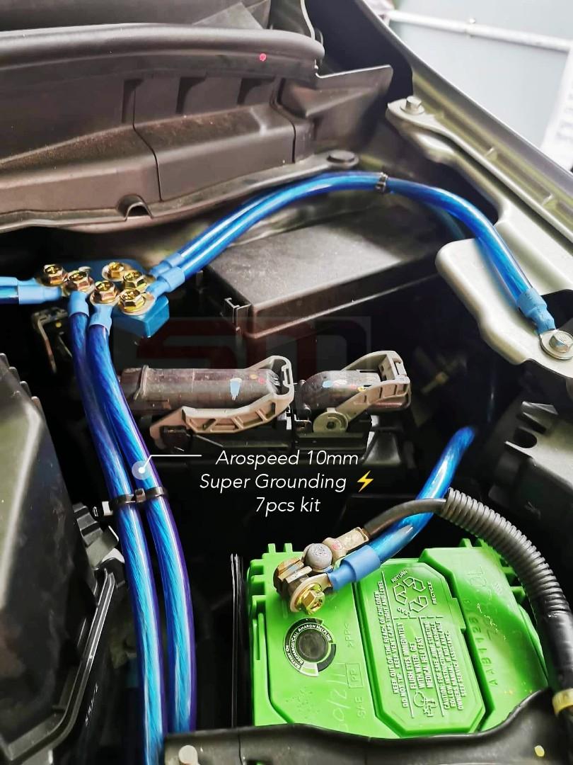 Arospeed 10mm Super Grounding Kit, Auto Accessories on Carousell