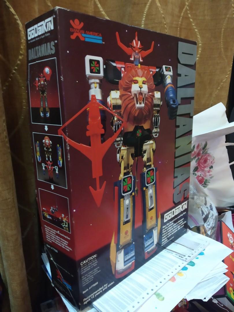 Bandai Godaikin DALTANIUS vintage robots toys popy chogokin 80s ...