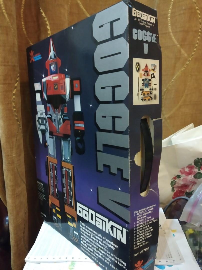 Bandai Godaikin GOOGLE V 80s vintage robots toys popy chogokin, Hobbies ...