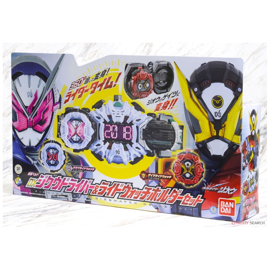 BANDAI Kamen Rider Zi-O: DX Ziku Driver with Geiz Ridewatch & Ride ...