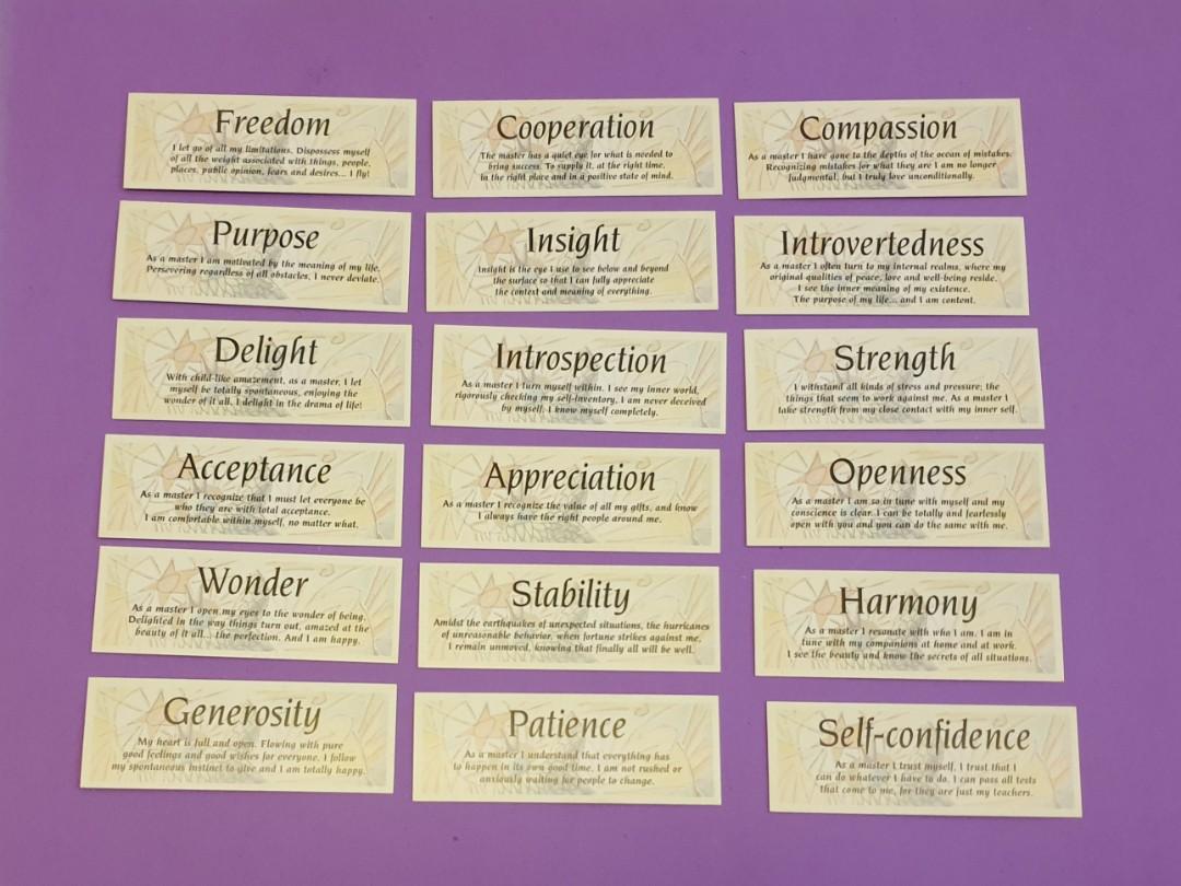 Brahma Kumaris Self Mastery Cards. Self-Empowerment And Self-Management ...