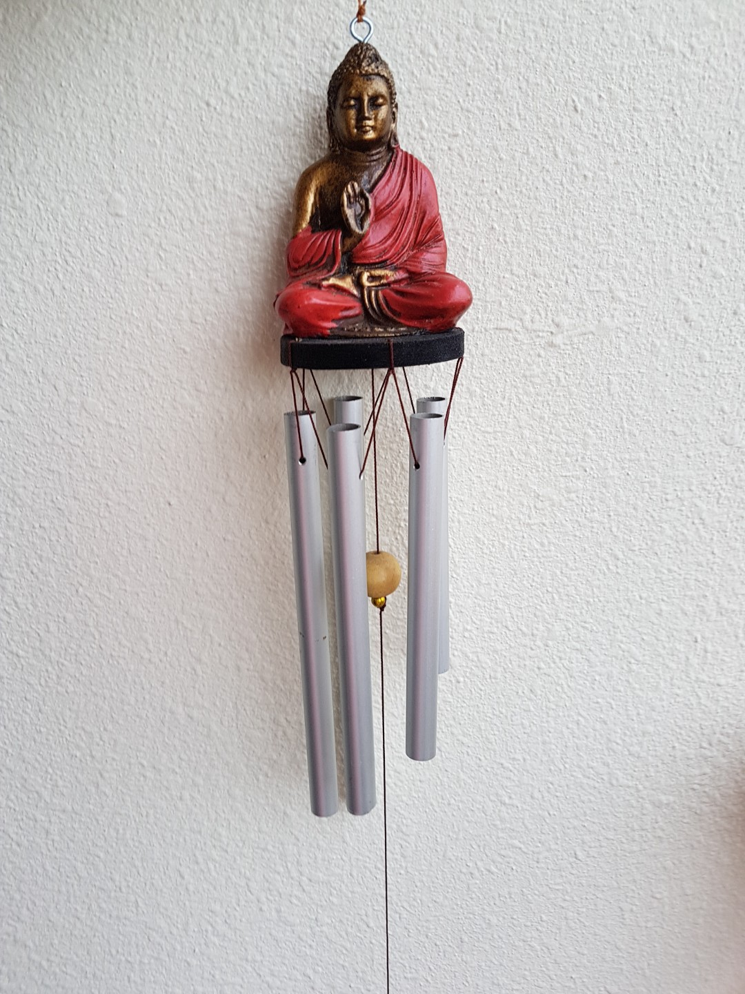 Buddha Wind Chime, Furniture & Home Living, Home Decor, Clocks on Carousell