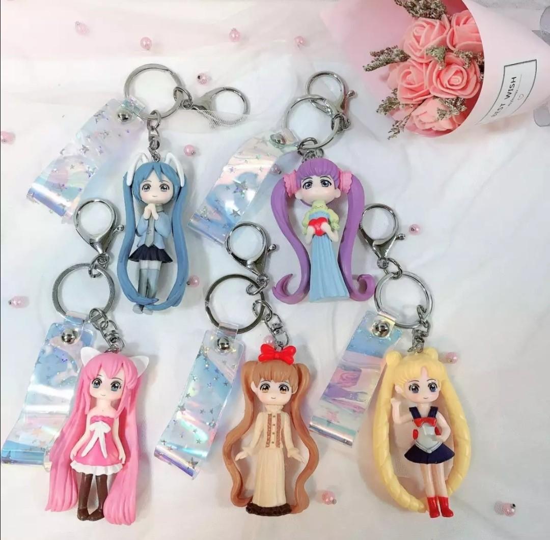 Cute Korean fashion keychains, Hobbies & Toys, Memorabilia ...
