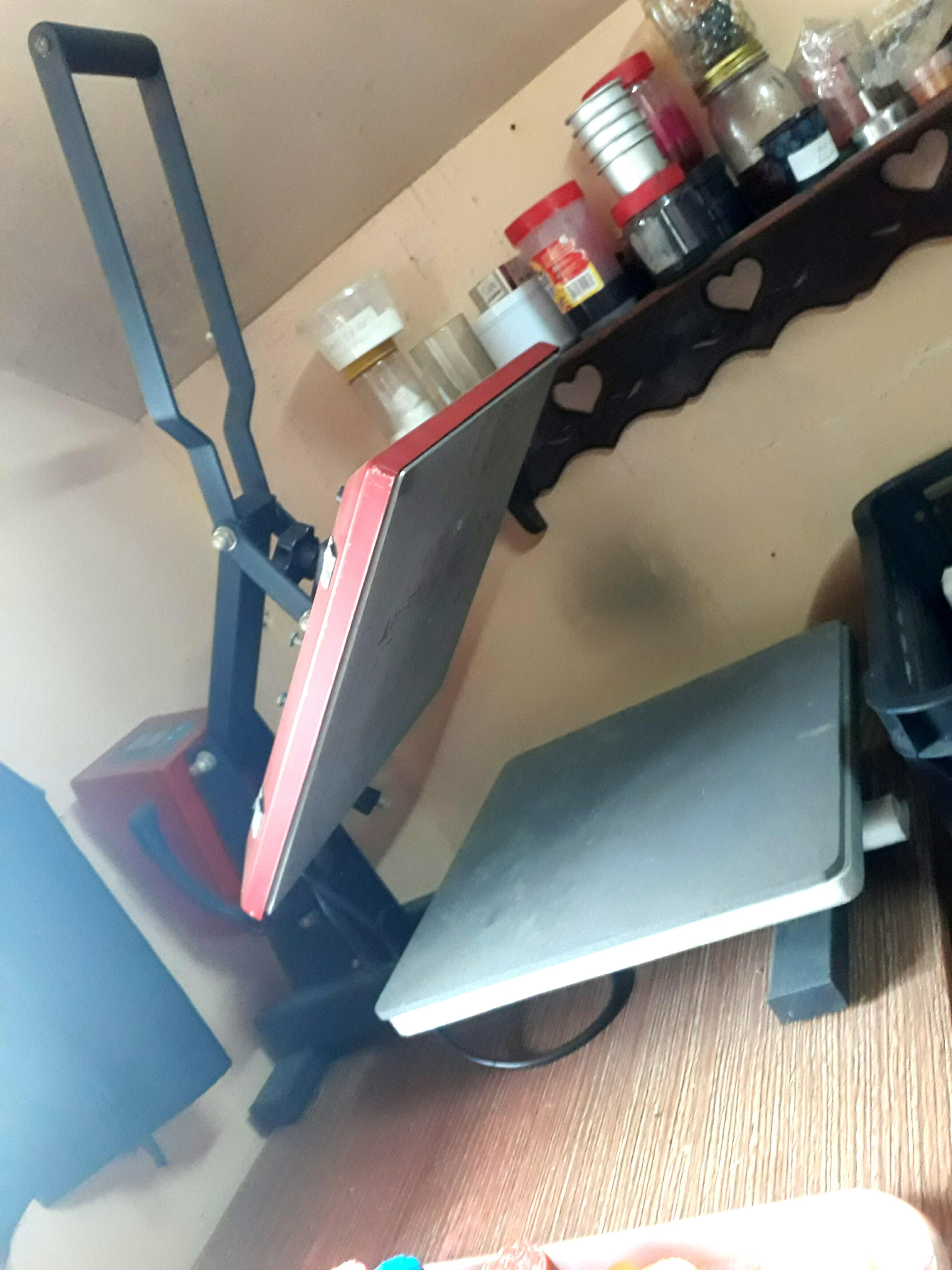 Cuyi Heat Press and Cutter Plotter Set, Furniture & Home Living, Office ...