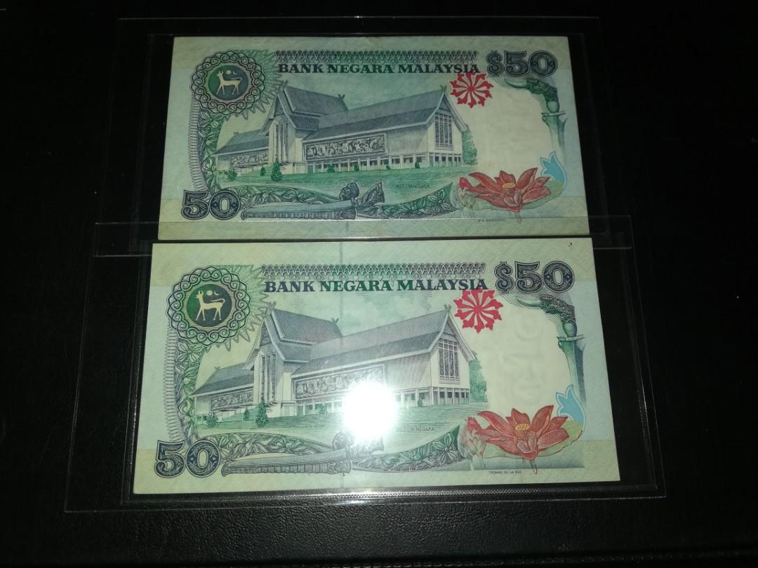 Duit Lama Rm50, Hobbies & Toys, Collectibles & Memorabilia, Currency on Carousell