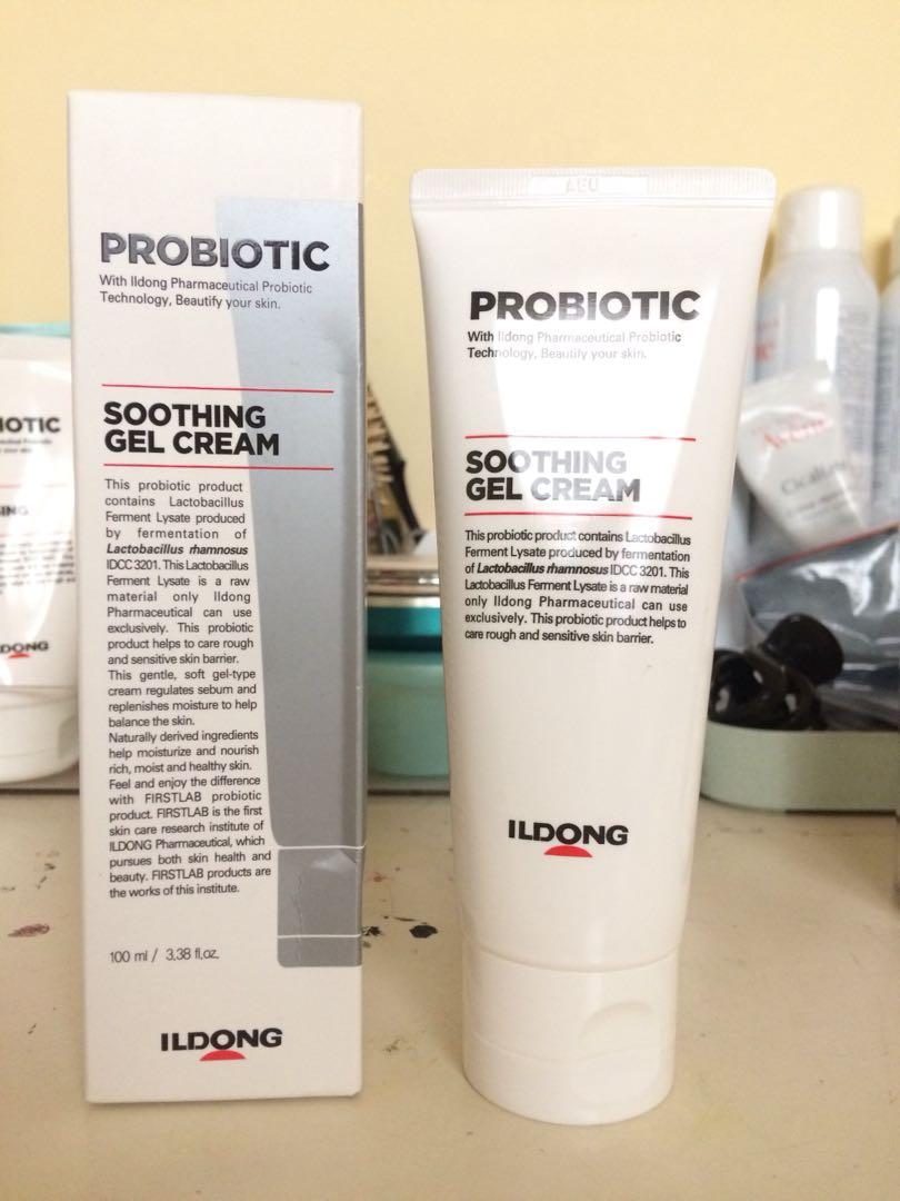 First Lab Probiotic Soothing Gel Cream 100ml, Kesehatan & Kecantikan ...
