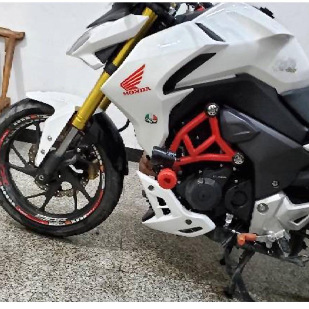 Honda CB190R CB190X tourism belly pan red white black orange yellow ...