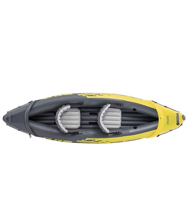 Intex Explorer K2 Kayak, 2-Person Inflatable Kayak Set with Aluminum ...