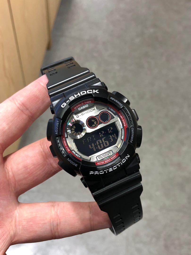 Iron Man Casio G-Shock gd-120ts-1, 名牌, 手錶 - Carousell