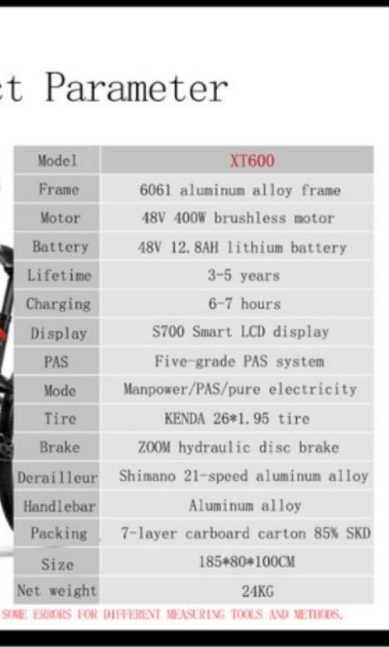 LankeLeisi Ebike xt600 no lowballer or Trade, Sports Equipment, PMDs, E ...