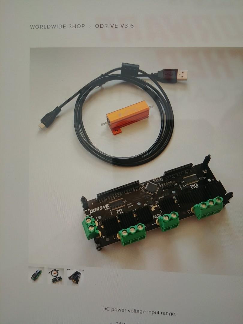 Odrive Brushless Motor Controller, Hobbies & Toys, Toys & Games on ...