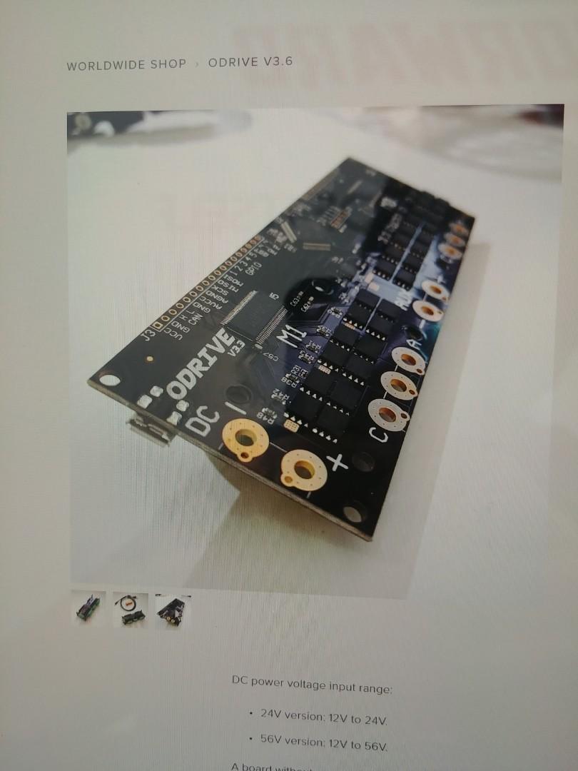 Odrive Brushless Motor Controller, Hobbies & Toys, Toys & Games on ...