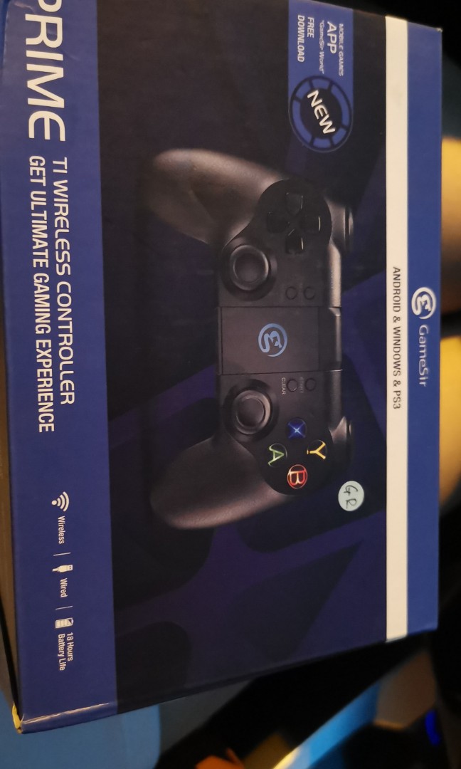 PS wireless controller, Video Gaming, Gaming Accessories, Controllers ...