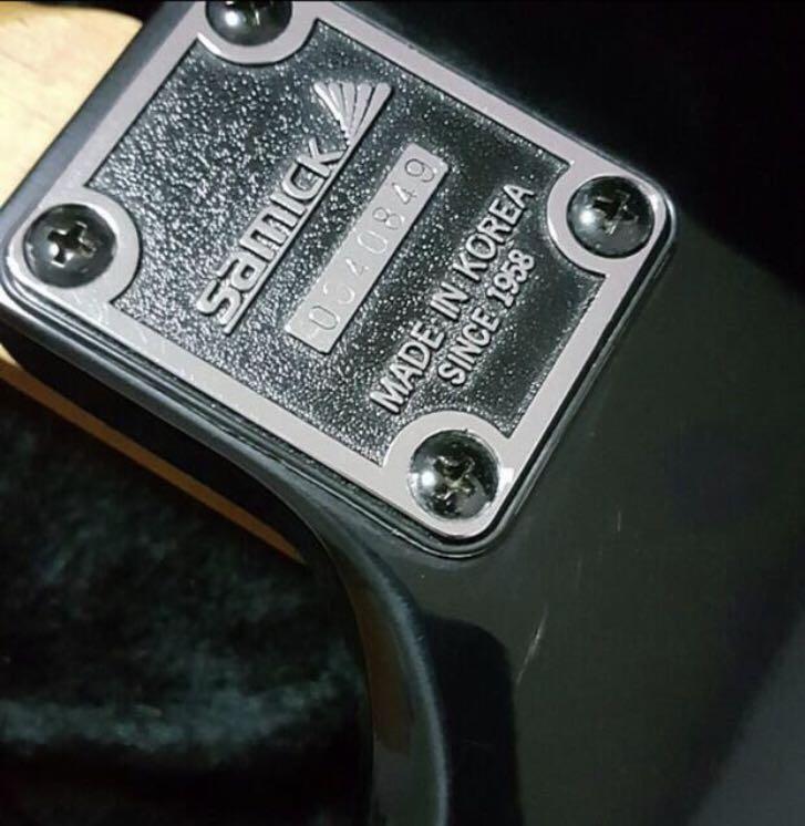 Rare Samick warlock with Floyd Rose tremolo with hard case, Hobbies ...