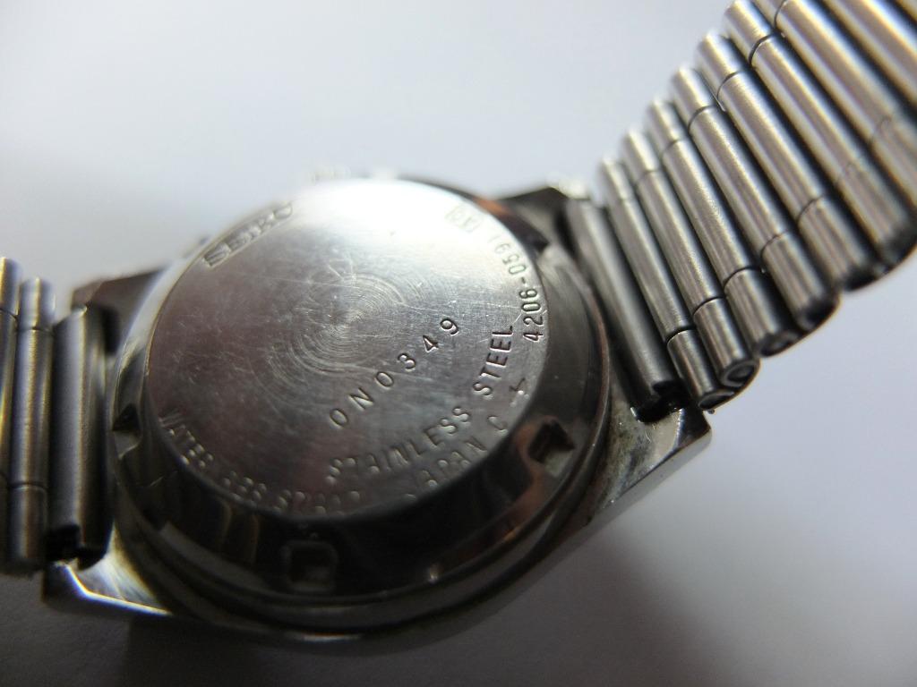 Seiko 5 Automatic Black Dial Angular Watch, Men's Fashion, Watches ...