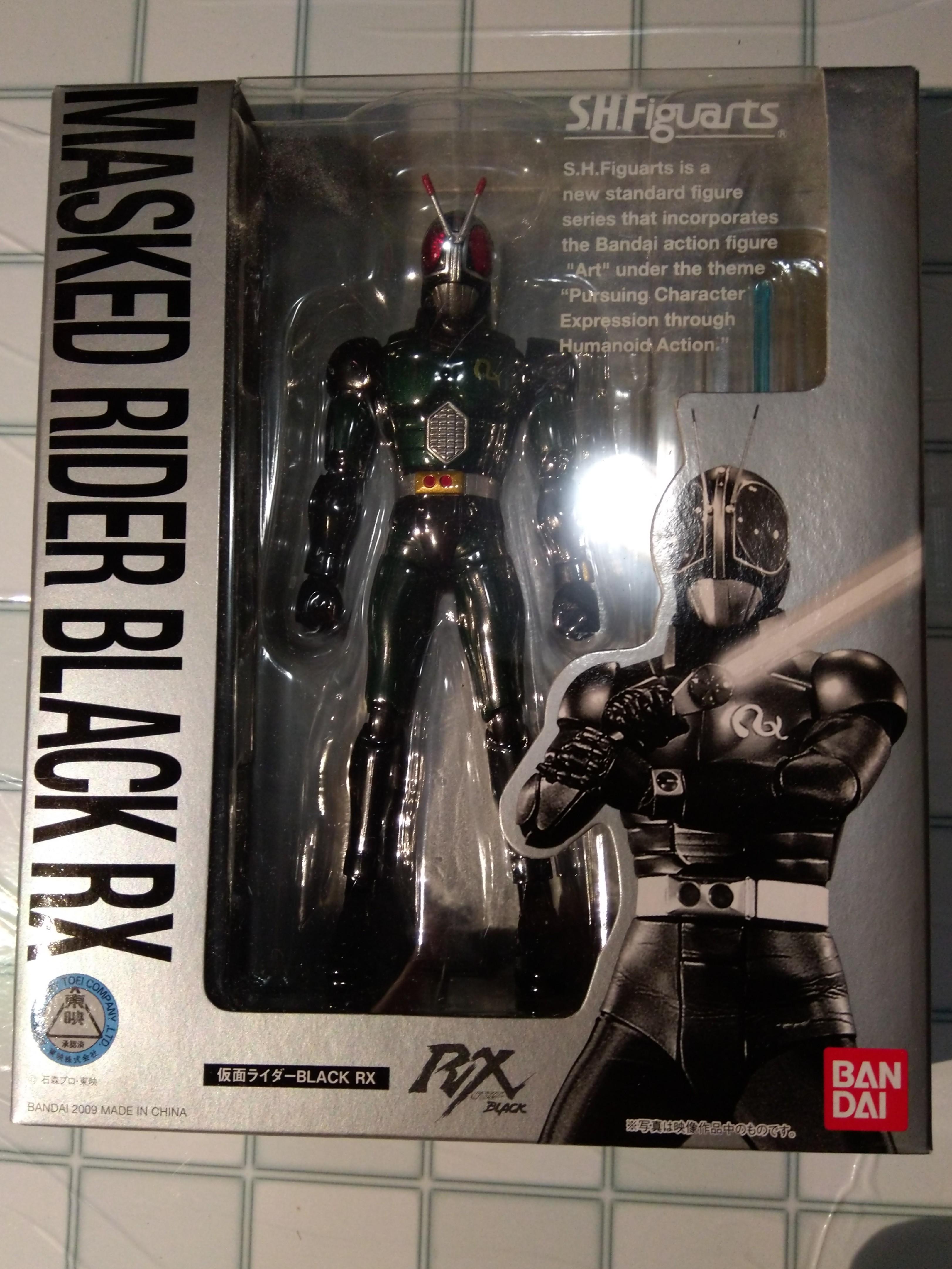Shf Kamen Rider Black Rx & shadow moon, 興趣及遊戲, 玩具 & 遊戲類 - Carousell
