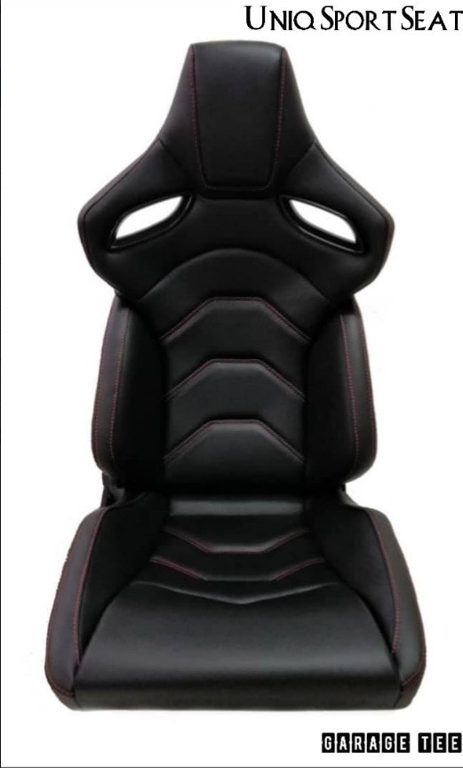 【NEW】SSCUS UNIQ PU Seat (Per Pair), Car Accessories, Accessories on ...