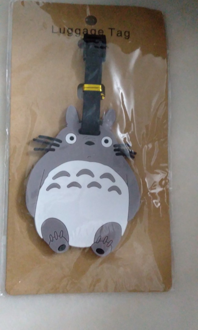 Totoro Luggage Tag, Everything Else on Carousell