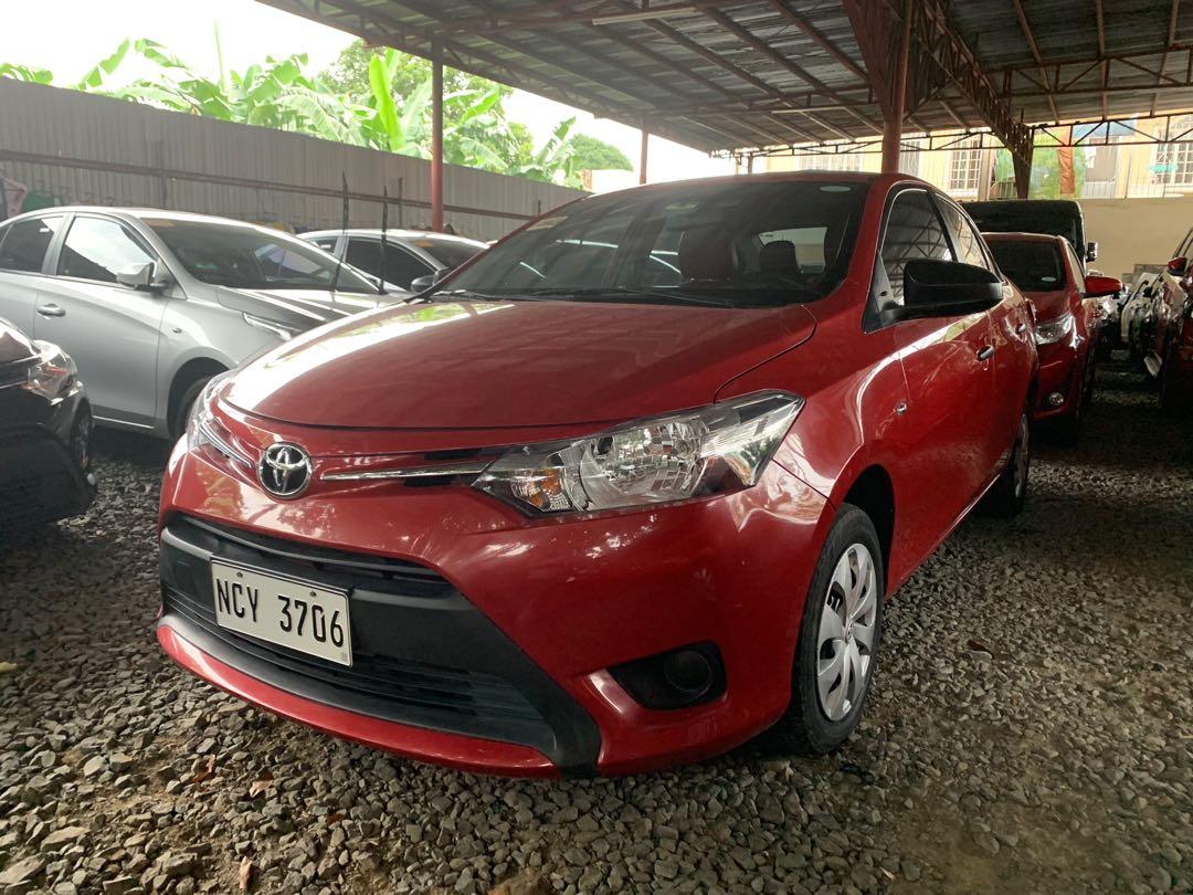 Toyota Vios 2016 1.3 J Manual Red, Cars for Sale on Carousell