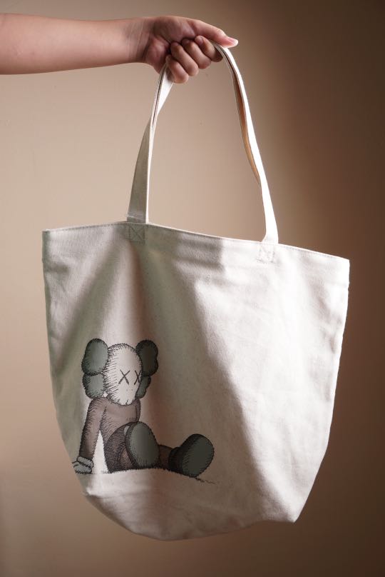 Uniqlo X Kaws Tote Bag, Men's Fashion, Bags, Belt bags, Clutches and ...