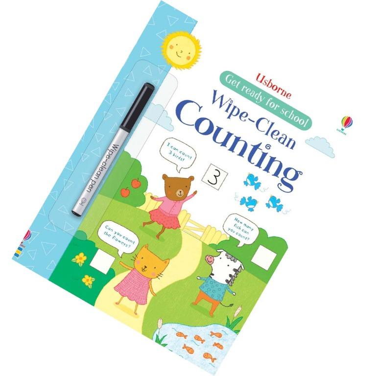 [USBORNE] Wipe-clean Counting by Hannah Watson, Illustrated by Marina ...