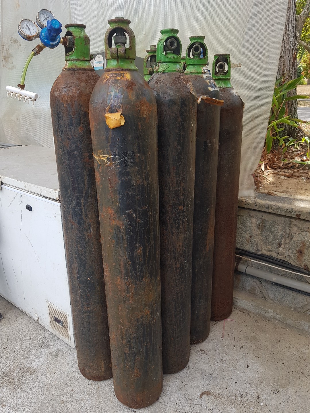 Used oxygen tank, Everything Else on Carousell